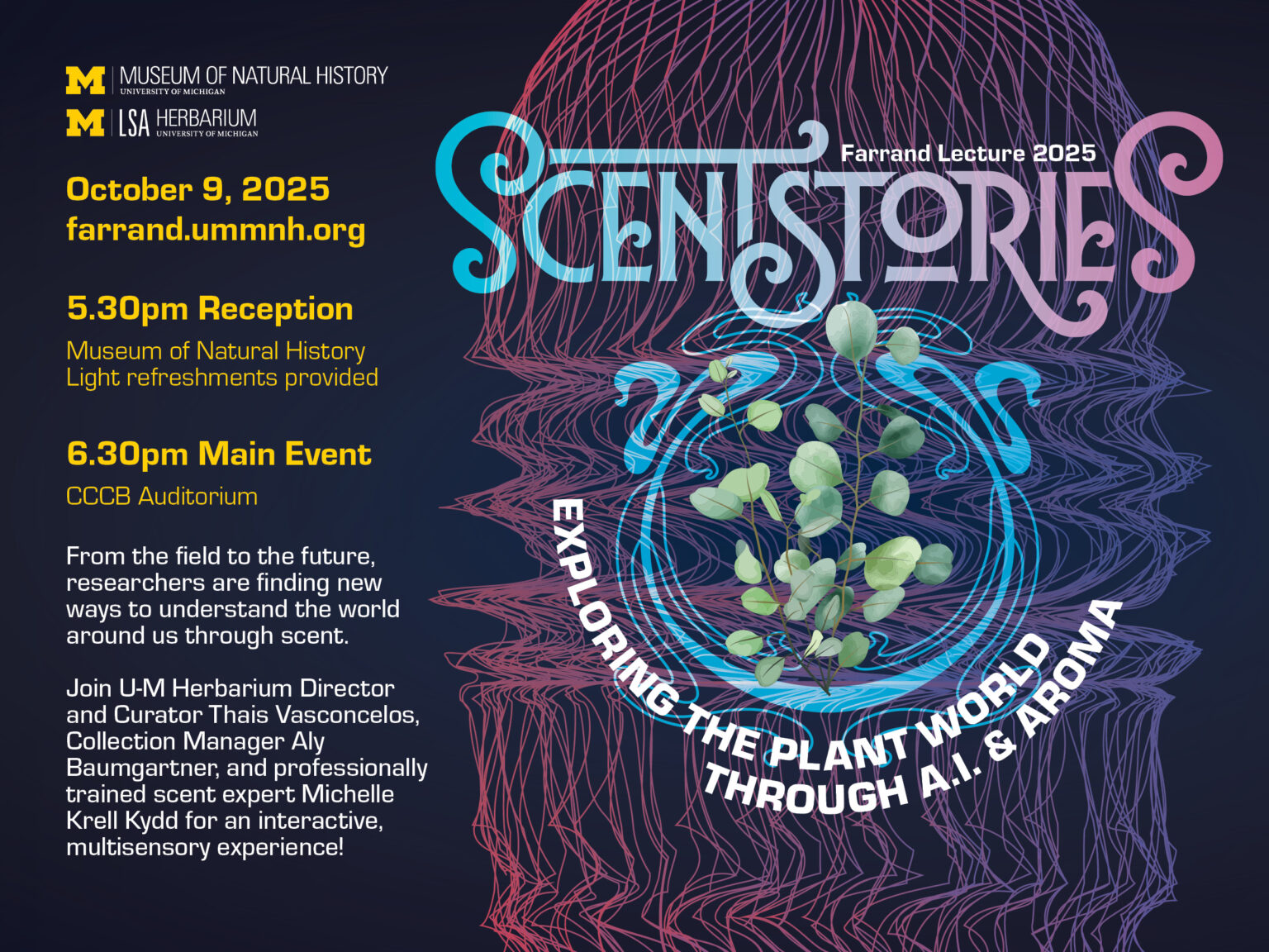 Oct 9 – ScentStories: Exploring the Plant World Through AI & Aroma ...